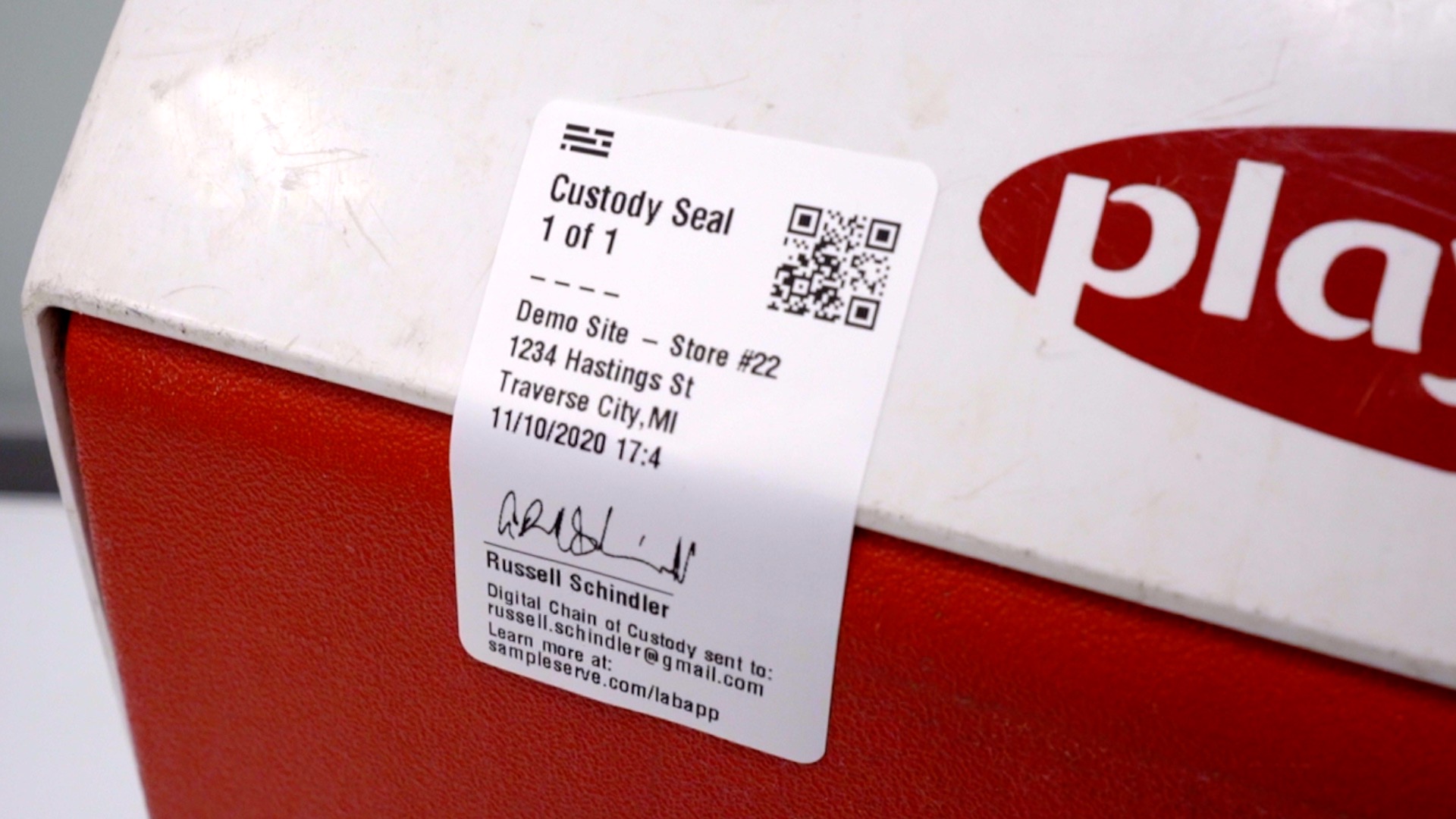 SampleServe - Lab Login App